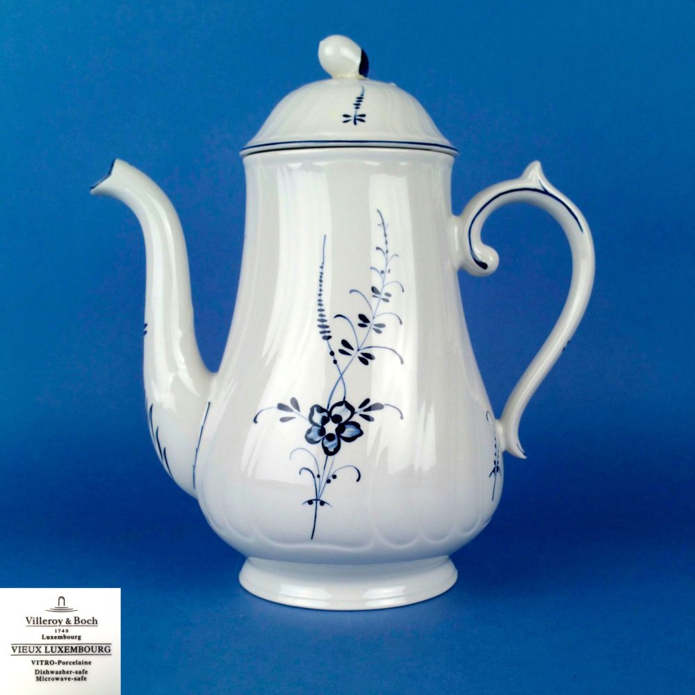 VILLEROY BOCH Old Luxembourg 1.30ltr Coffee Pot - NEW - DesignerXS