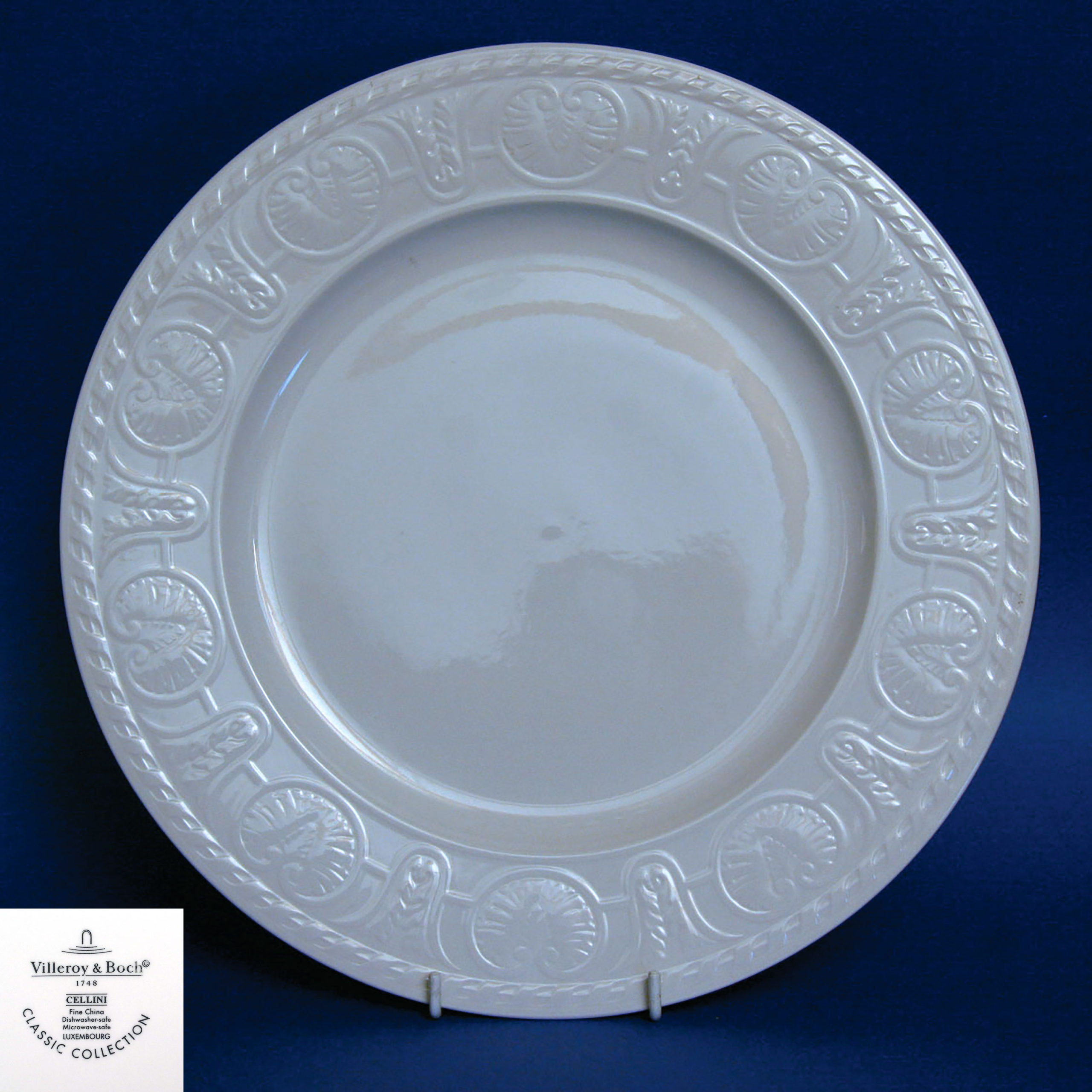 VILLEROY BOCH Cellini 31cm Round Platter - NEW - DesignerXS