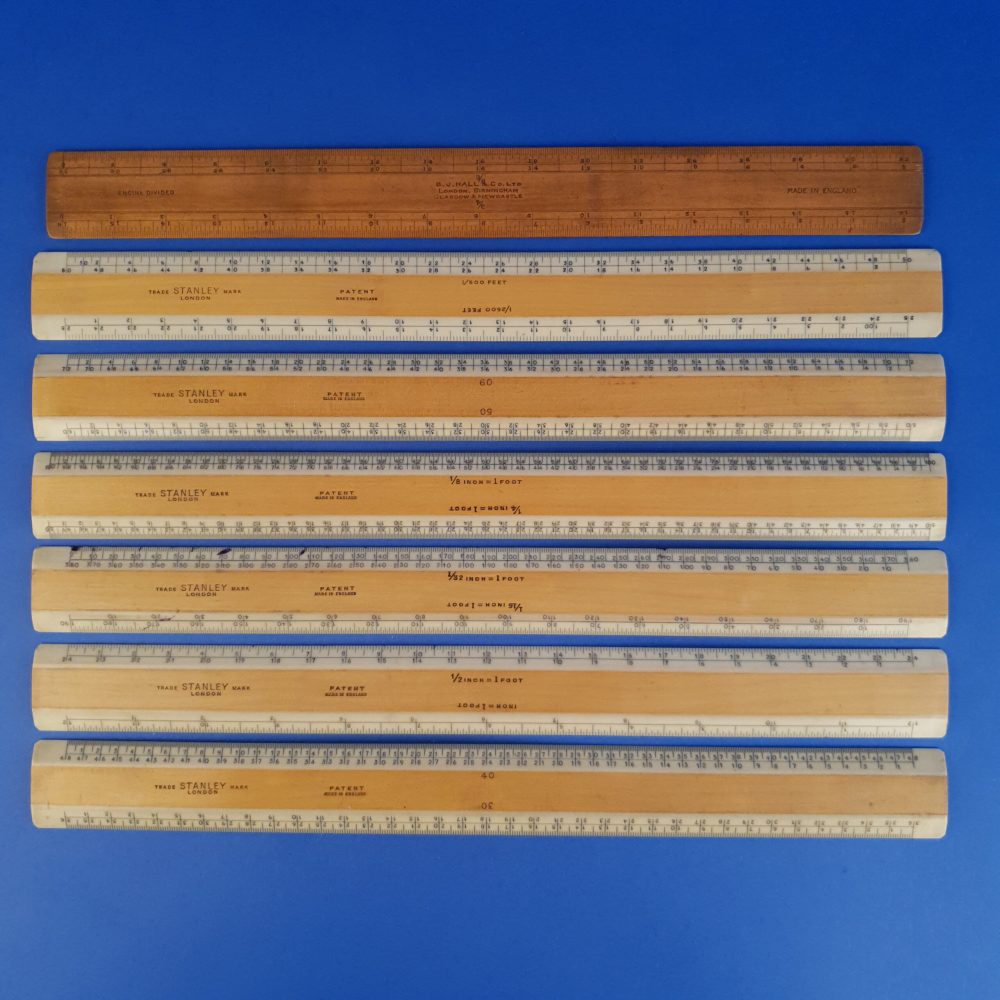 Set of Scale Rules by W.R Stanley - DesignerXS